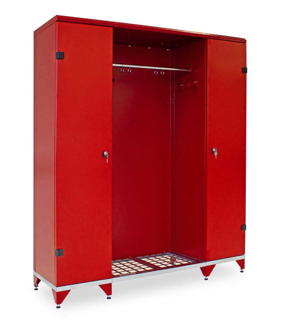 Fire lockers and lockers for rescue services - CLOTHES LOCKERS