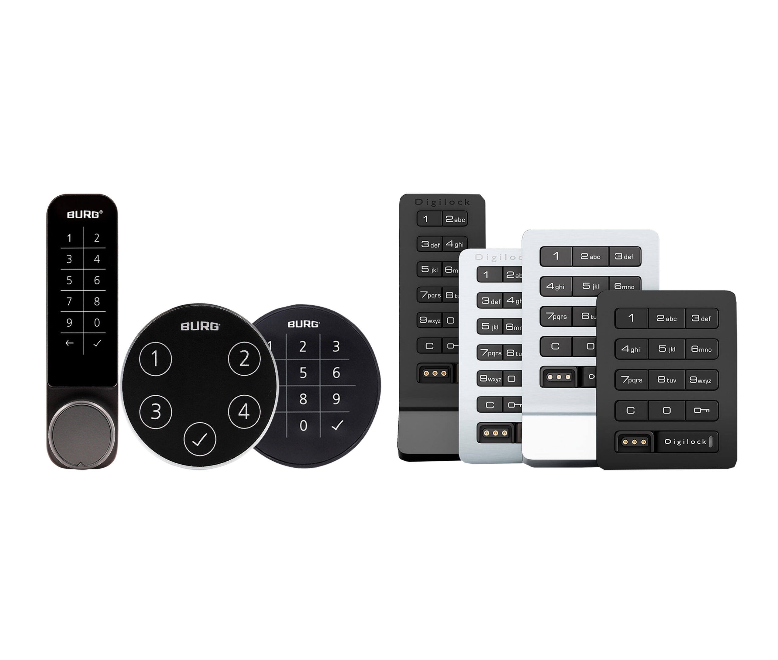 Electronic code locks - CLOTHES LOCKERS